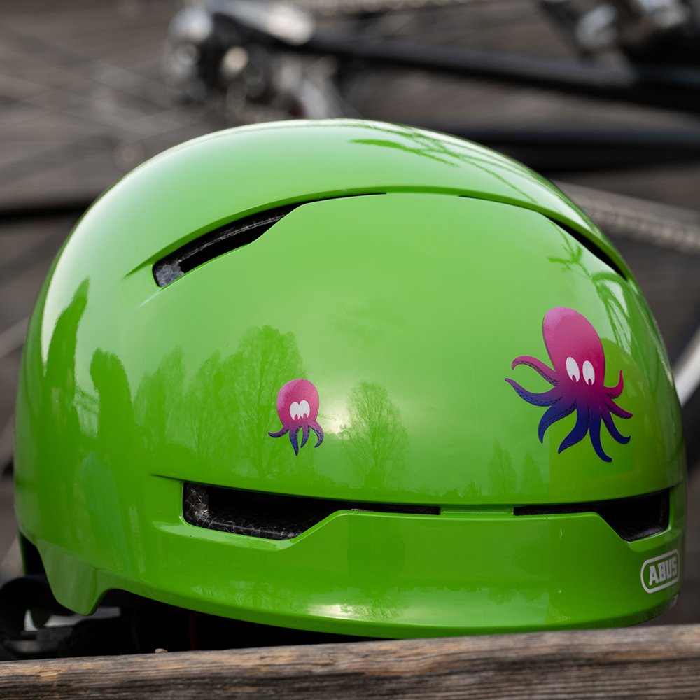 Reflective Sticker Reflective.Berlin Octopus Rainbow - Velociped