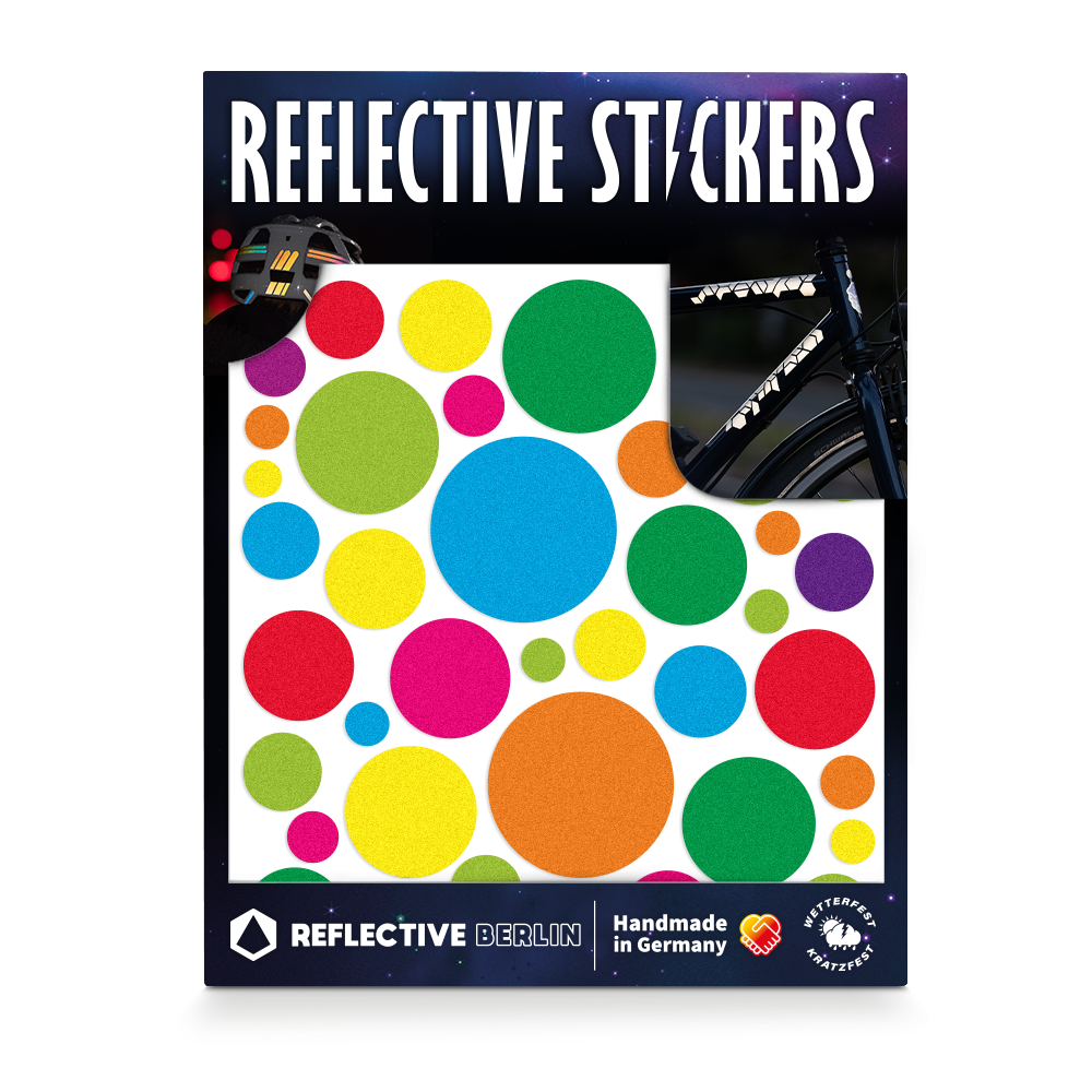 Reflective Sticker Reflective.Berlin Bubbles mood - Velociped